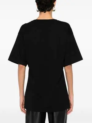 Stella McCartney Cut-out Cotton T-shirt
