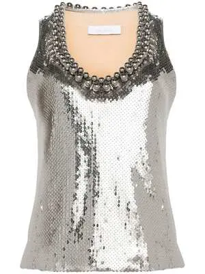 Rabanne Sequin-embellished Top