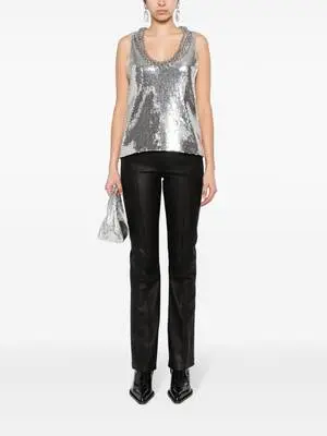 Rabanne Sequin-embellished Top