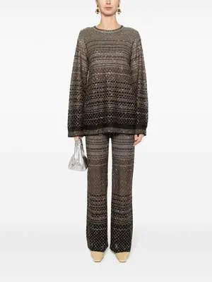 Missoni Sequin-embellished Striped Jumper