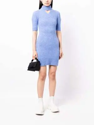 PATOU Cut-out Short-sleeve Dress