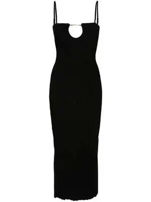 Jacquemus La Robe Sierra Knit Dress - Black