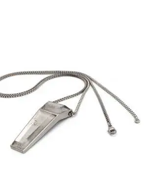Rick Owens Trunk-pendant Quartz Necklace