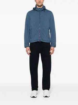 MOORER Duccio-skt Hooded Jacket - Blue