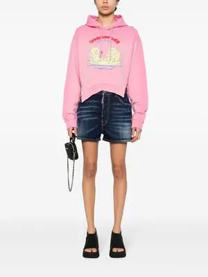 Dsquared2 Baggy Superstar Denim Shorts