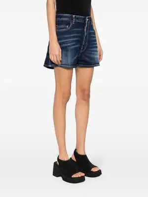 Dsquared2 Baggy Superstar Denim Shorts