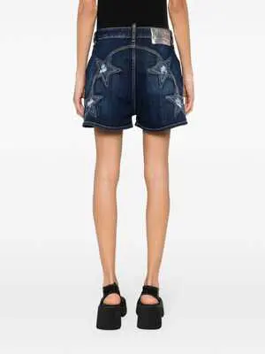 Dsquared2 Baggy Superstar Denim Shorts
