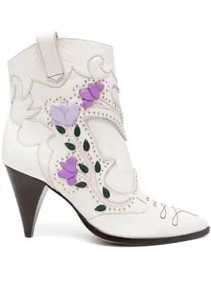 SOPHIA WEBSTER Shelby 85mm Cowboy Boots