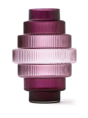 POLSPOTTEN Large Steps Glass Vase