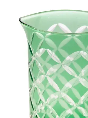 POLSPOTTEN Cuttings Glass Pitcher