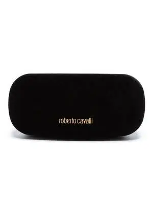 Roberto Cavalli Tortoiseshell-effect Square-frame Sunglasses