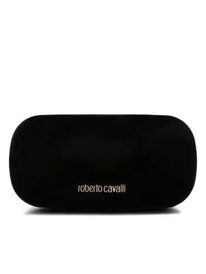 Roberto Cavalli Logo-plaque Shield-frame Sunglasses