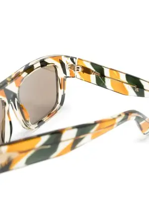 Gucci Stripe-print Sunglasses
