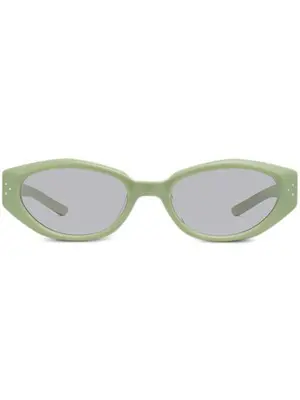 GENTLE MONSTER Dada Gr8 Sunglasses - Green