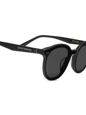 GENTLE MONSTER New Born 01 Sunglasses - Black