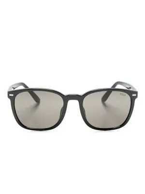 POLO RALPH LAUREN EYEWEAR Round-frame Logo Sunglasses - Black