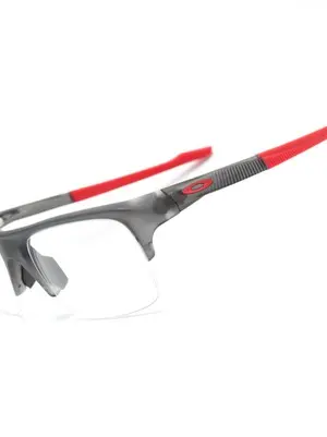 Oakley Plazlink Rectangle-frame Glasses - Grey