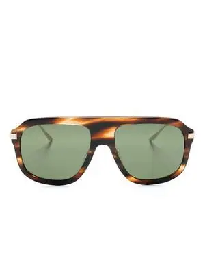 Gucci Pilot-frame Sunglasses - Gold