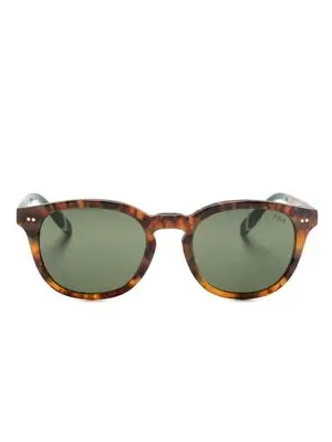 POLO RALPH LAUREN EYEWEAR Tortoiseshell-effect Square-frame Sunglasses - Brown
