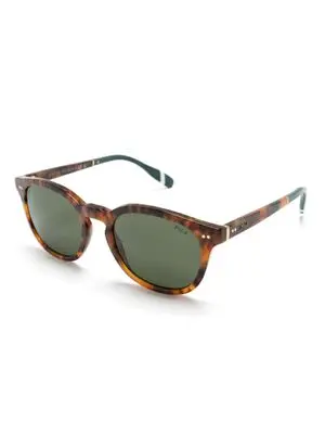 POLO RALPH LAUREN EYEWEAR Tortoiseshell-effect Square-frame Sunglasses