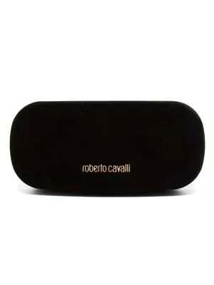 Roberto Cavalli Logo-plaque Oversized Sunglasses