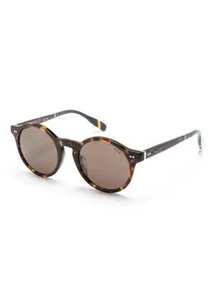 POLO RALPH LAUREN EYEWEAR Tortoiseshell Round-frame Sunglasses
