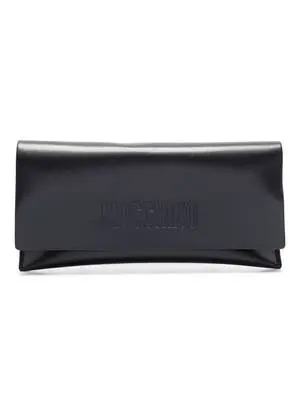 Moschino Logo Plaque Cat-eye Sunglasses