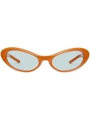 GENTLE MONSTER Nova Or3 Cat Eye-frame Sunglasses - Orange