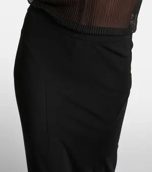 TOM FORD High-rise Jersey Maxi Skirt