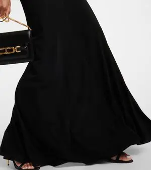 TOM FORD High-rise Jersey Maxi Skirt