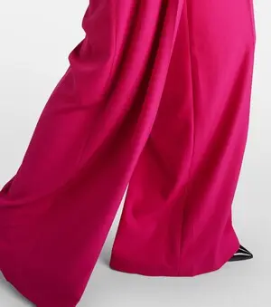 Alexandre Vauthier High-rise Wide-leg Pants - Pink