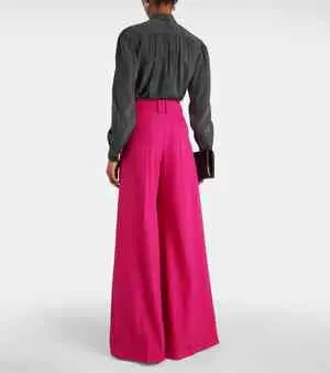 Alexandre Vauthier High-rise Wide-leg Trousers