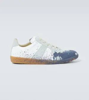 MAISON MARGIELA Replica Printed Leather Sneakers