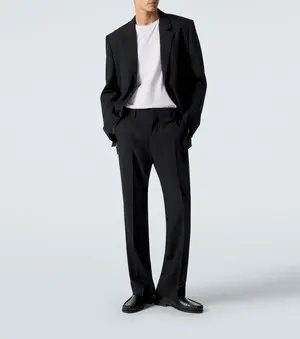 AMI Paris Virgin Wool Blazer - Black