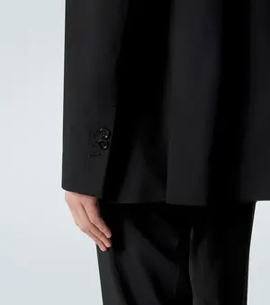 AMI Paris Virgin Wool Blazer - Black