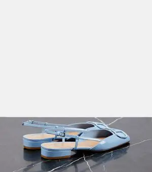 Valentino Garavani Vlogo Signature Slingback Flats