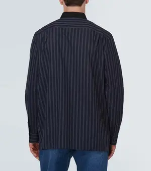 Loewe Striped Cotton Poplin Shirt