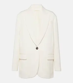 Brunello Cucinelli Herringbone Blazer
