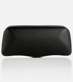Balenciaga Logo Rectangle Sunglasses