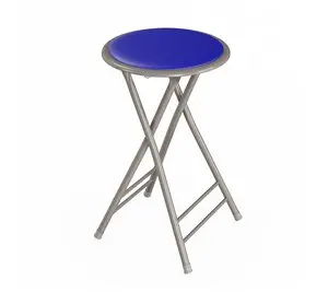 TRADEMARK HOME Backless 24' Folding Stool Kitch En Or Rec Room - One-color