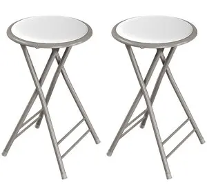 TRADEMARK HOME 2 Counter Height 24' Backless Ba R Stools - One-color