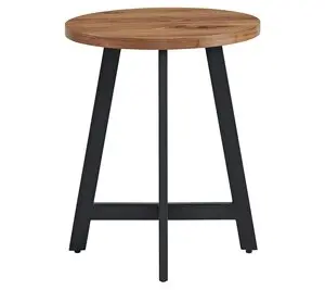 LAVISH HOME End Table Industrial Side Table - One-color