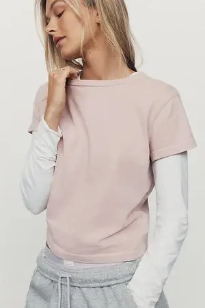 Agolde Short Sleeve T-shirts For Women