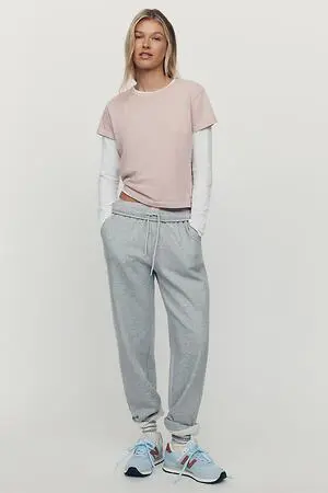 AGOLDE Adine Crop Tee - Wallflower