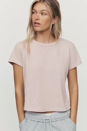 AGOLDE Adine Crop Tee - Wallflower