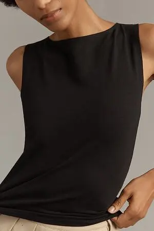 REFORMATION Dusk Knit Top - Black