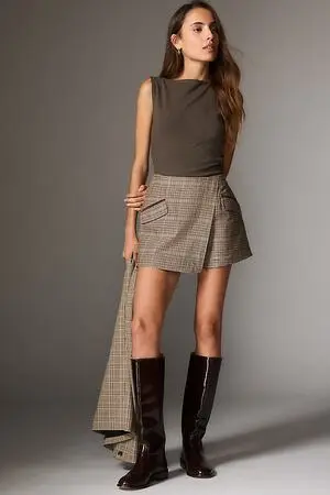 REFORMATION Dusk Knit Top - Pine Tree