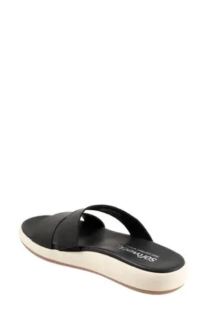SOFTWALK® Jenna Platform Sandal - Black