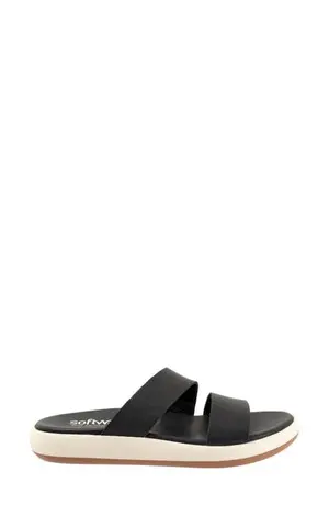 SOFTWALK® Jenna Platform Sandal - Black