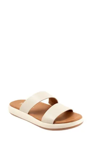 Softwalk Jenna Platform Sandal - Ivory